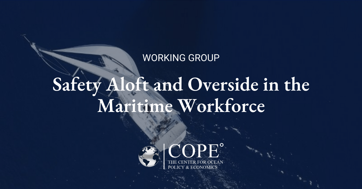 Working Group on Safety Aloft and Overside - COPE°
